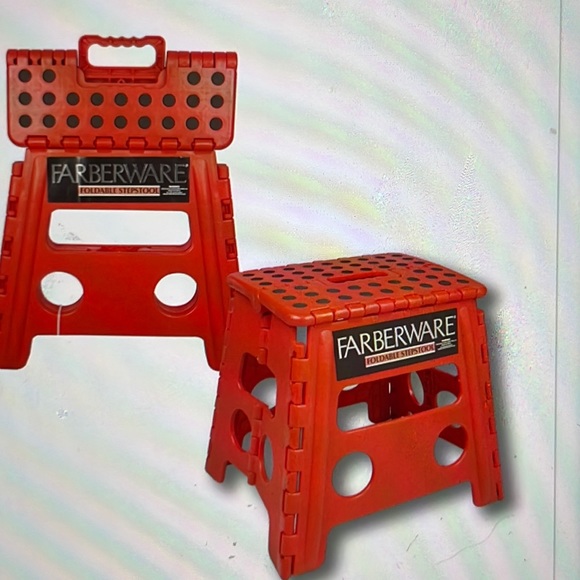 Farberware | Kitchen | Farberware Foldable Step Stool New Bnip Compact ...